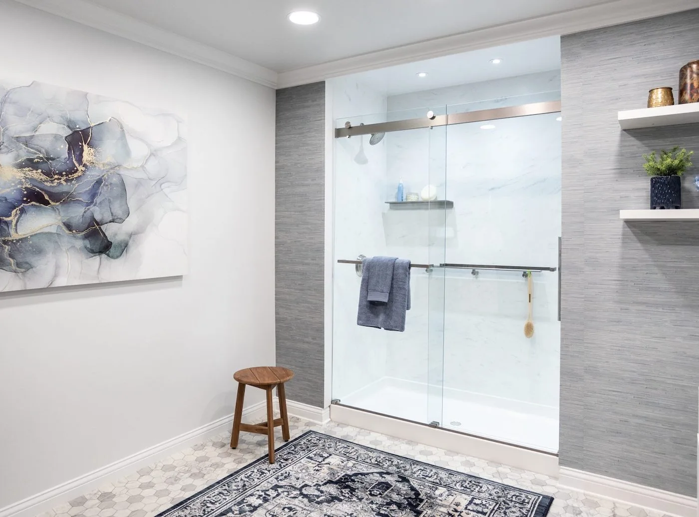 Highly Rated Designer Shower Installation